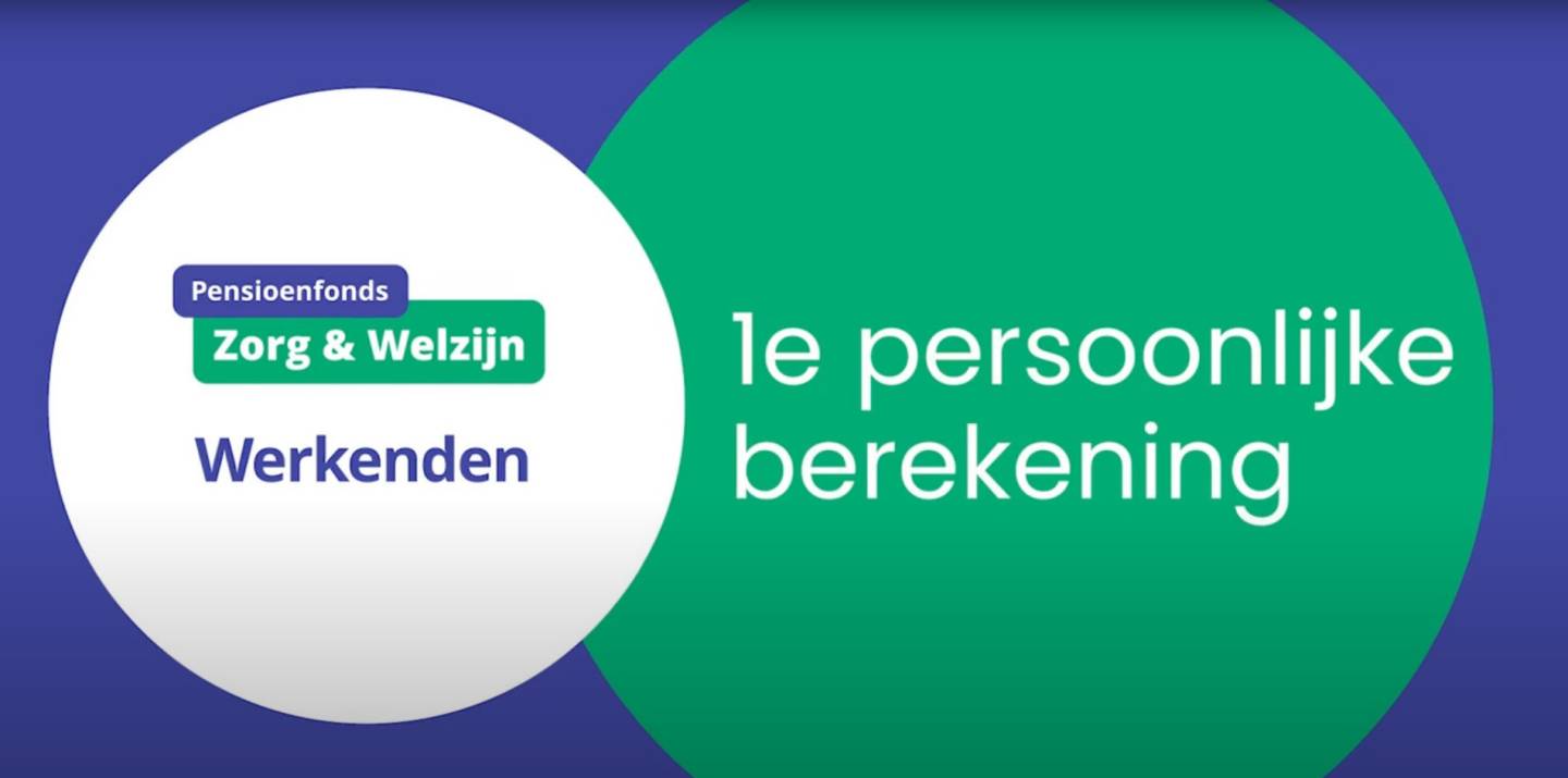 De eerste berekening